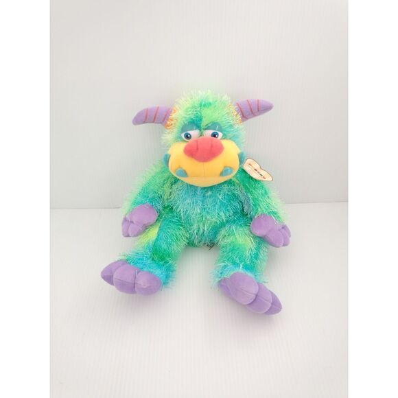 Aura | Toys | Aurora Zonk Green Purple Yellow Blue Stringy Hair Monster ...